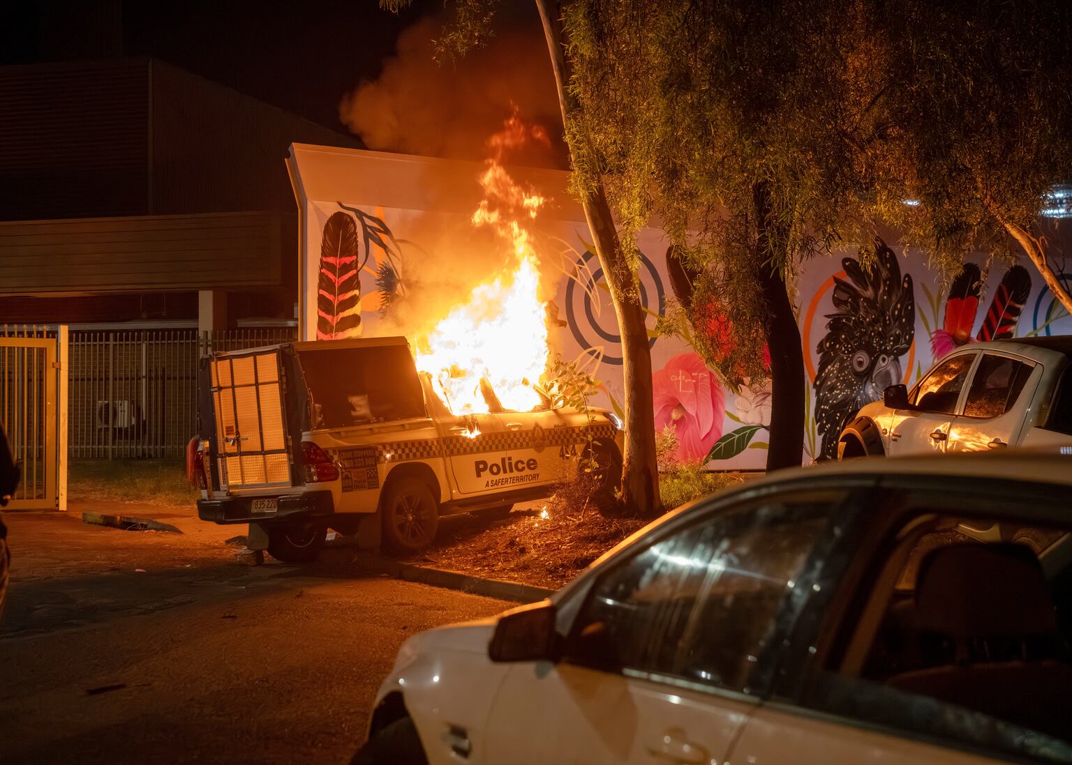 Angry crowd riots outside Australian hospital treating suspect in girl ...