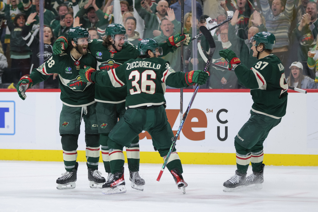 Quinn Hughes comes up big in Wild's first playoff series win since 2015