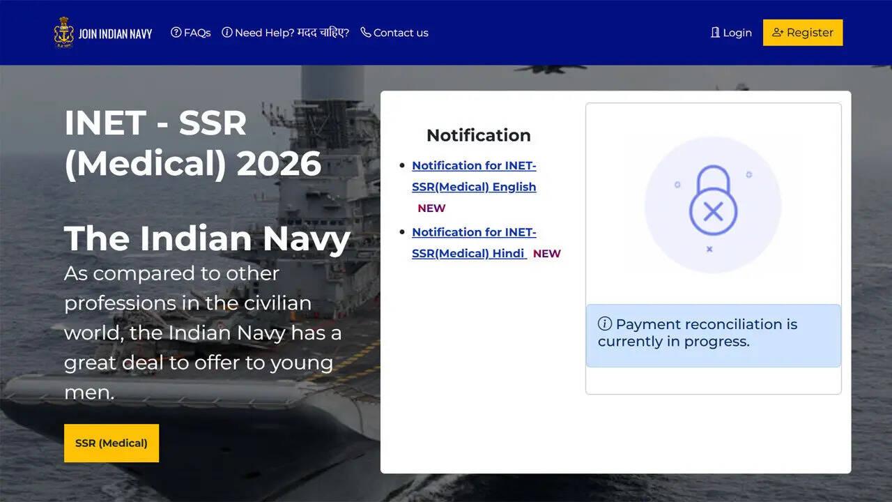 Indian Navy SSR medical admit card 2026 released for Agniveer ...