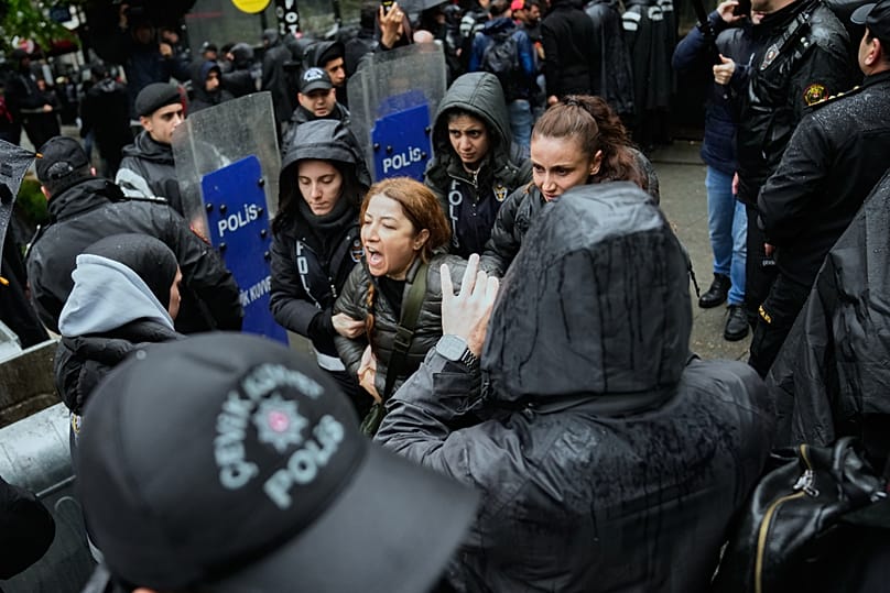 Turkish police fire tear gas and arrest around 550 people at May Day ...