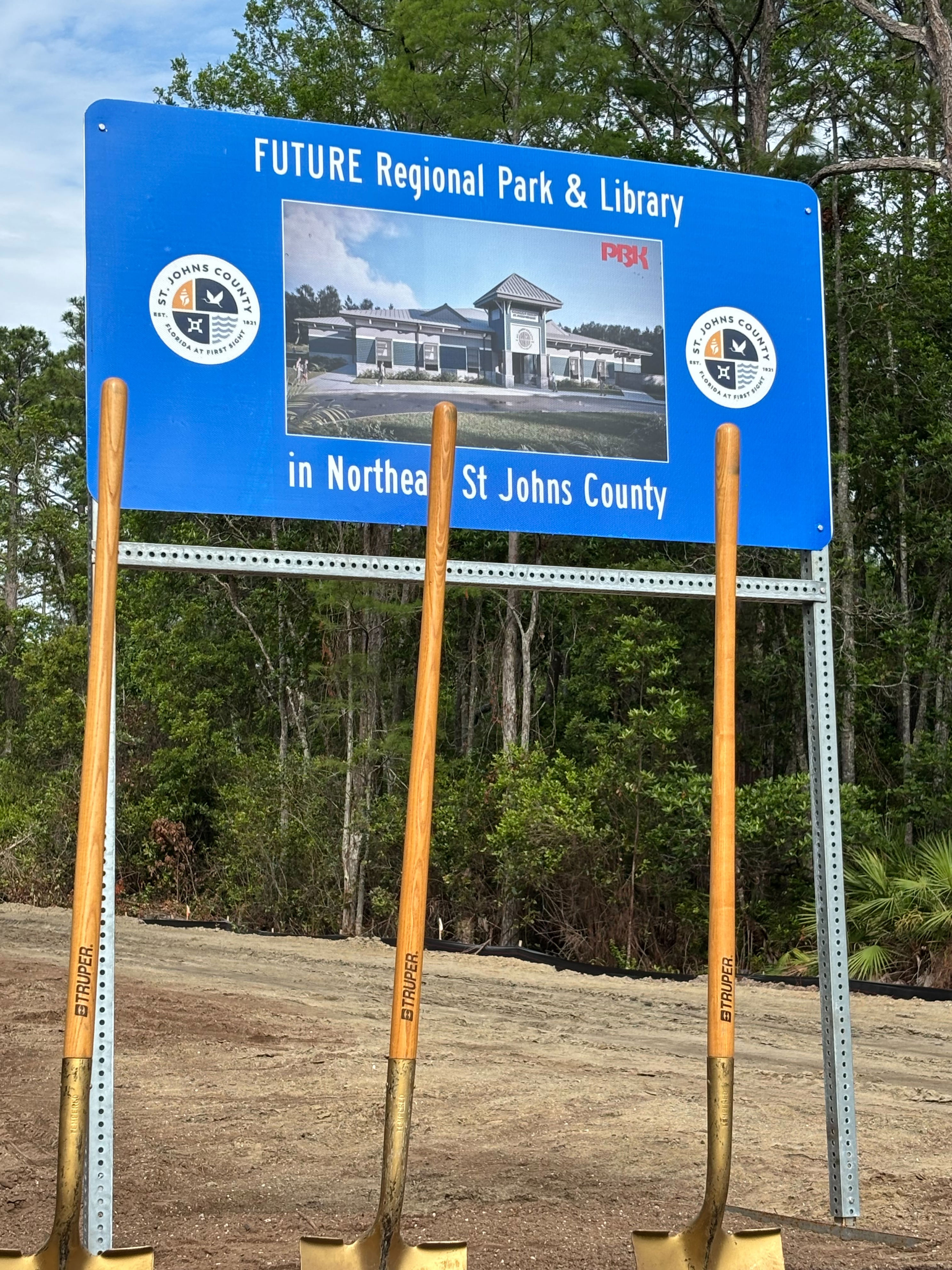 Groundbreaking for new library and park in Nocatee