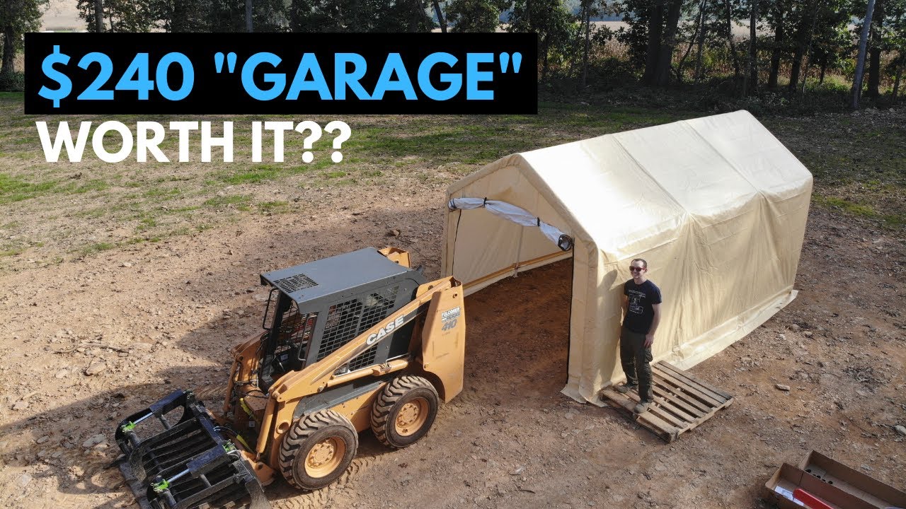 Review Harbor Freight portable garage and assess its value