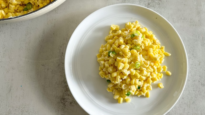 Easy creamed corn recipe