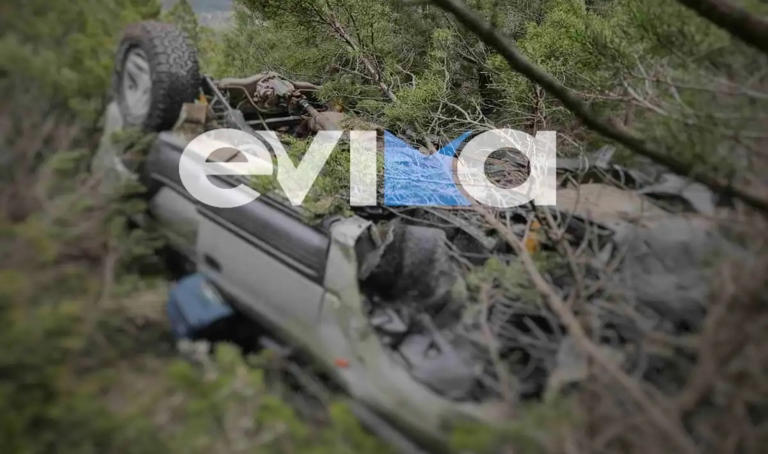 Εύβοια: Αυτοκίνητο εξετράπη της πορείας του και έπεσε σε γκρεμό ...