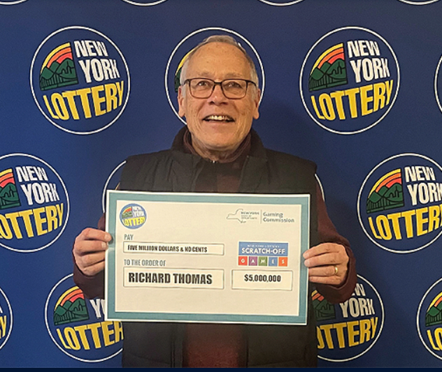 NY man wins $5M on lottery scratch-off. Where ticket was sold