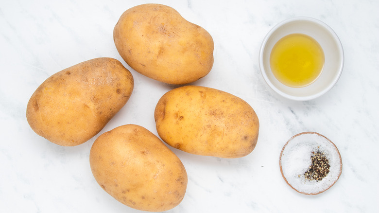 Classic oven-baked potato recipe