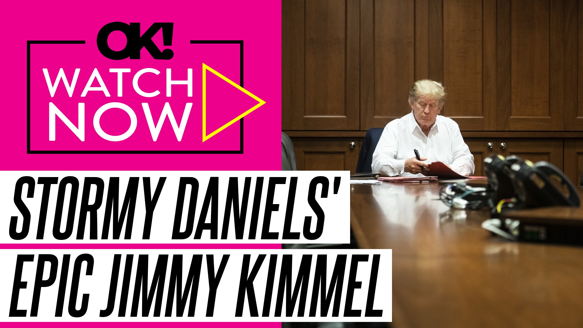 Stormy Daniels poses with Donald Trump's enemy Jimmy Kimmel in shocking ...