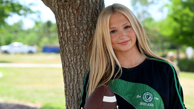 Braden River senior aims for Olympics on Irish flag football team