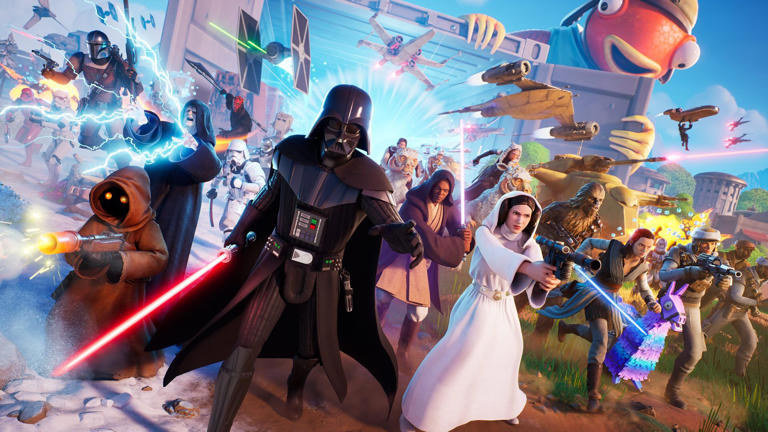 Fortnite is introducing a galaxy of Star Wars content, including a ...