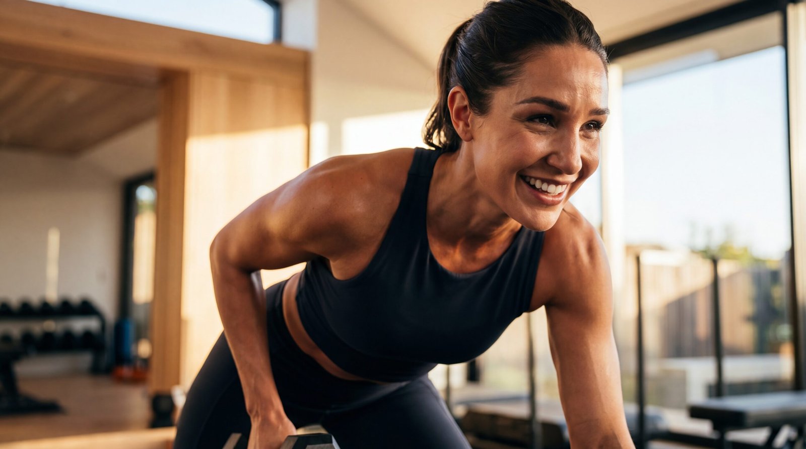 Go to home workout for sculpted arms and a strong back