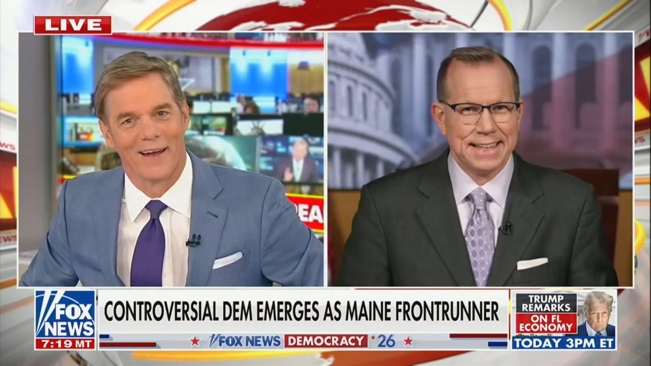 Neophyte candidate with a Nazi tattoo: Fox’s Chad Pergram stuns Bill ...
