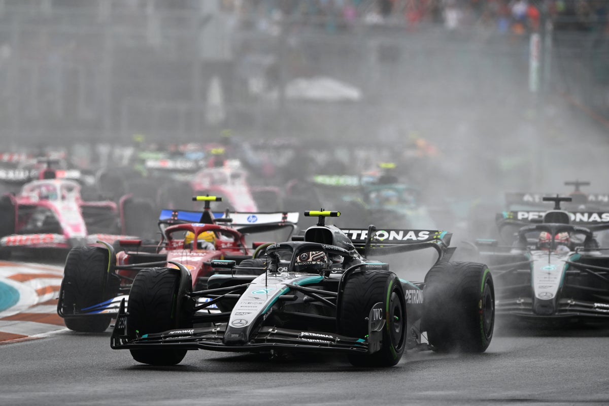 F1 confirm change to Miami GP start time due to thunderstorm risk