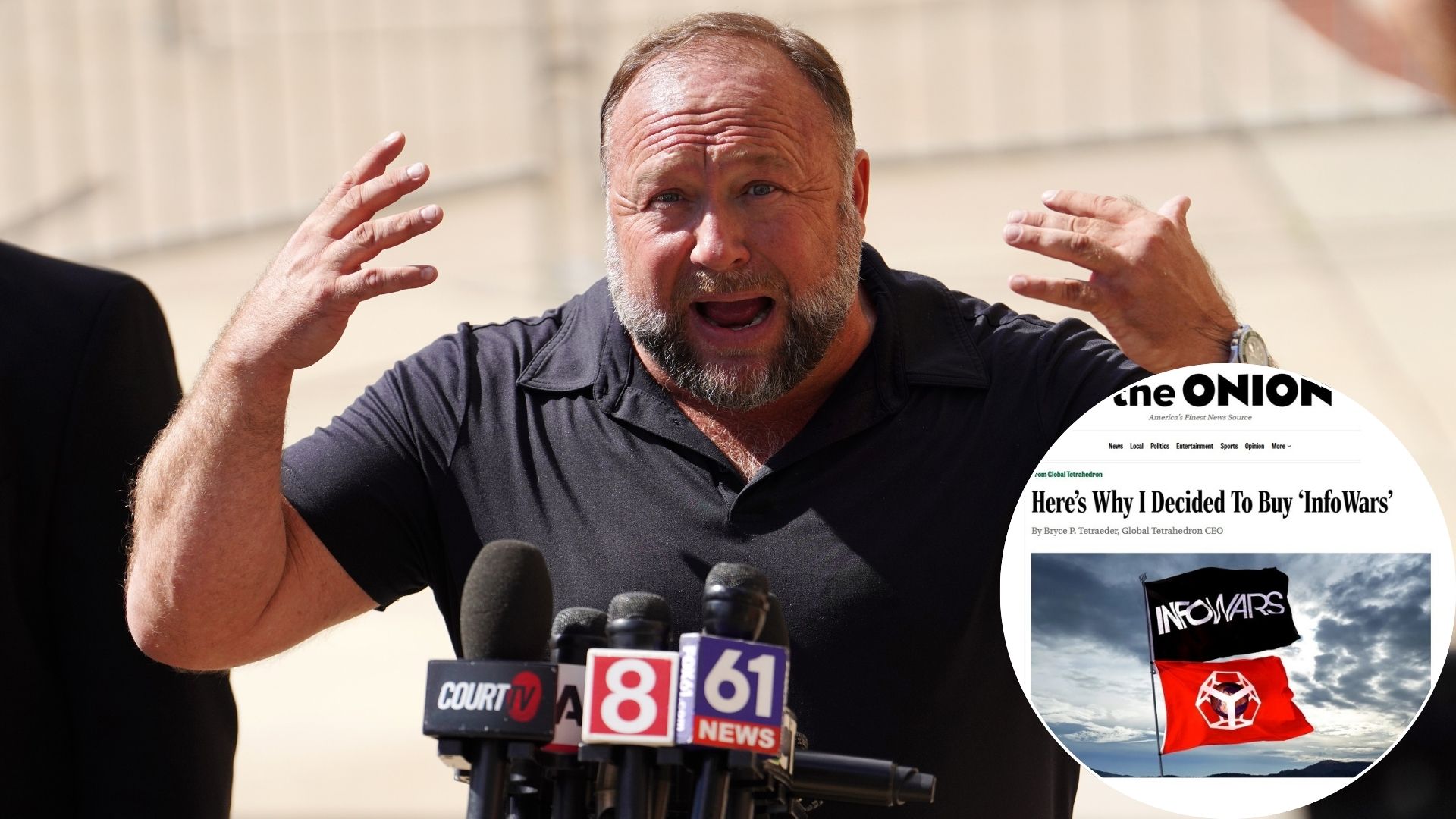 Infowars seized: Alex Jones loses control to "little rat, confessed ...