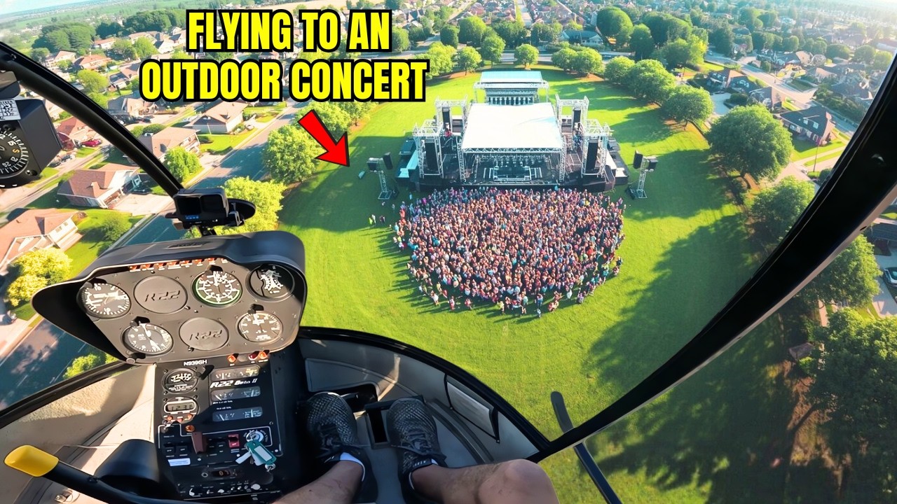 Experience the thrill of concert flying!