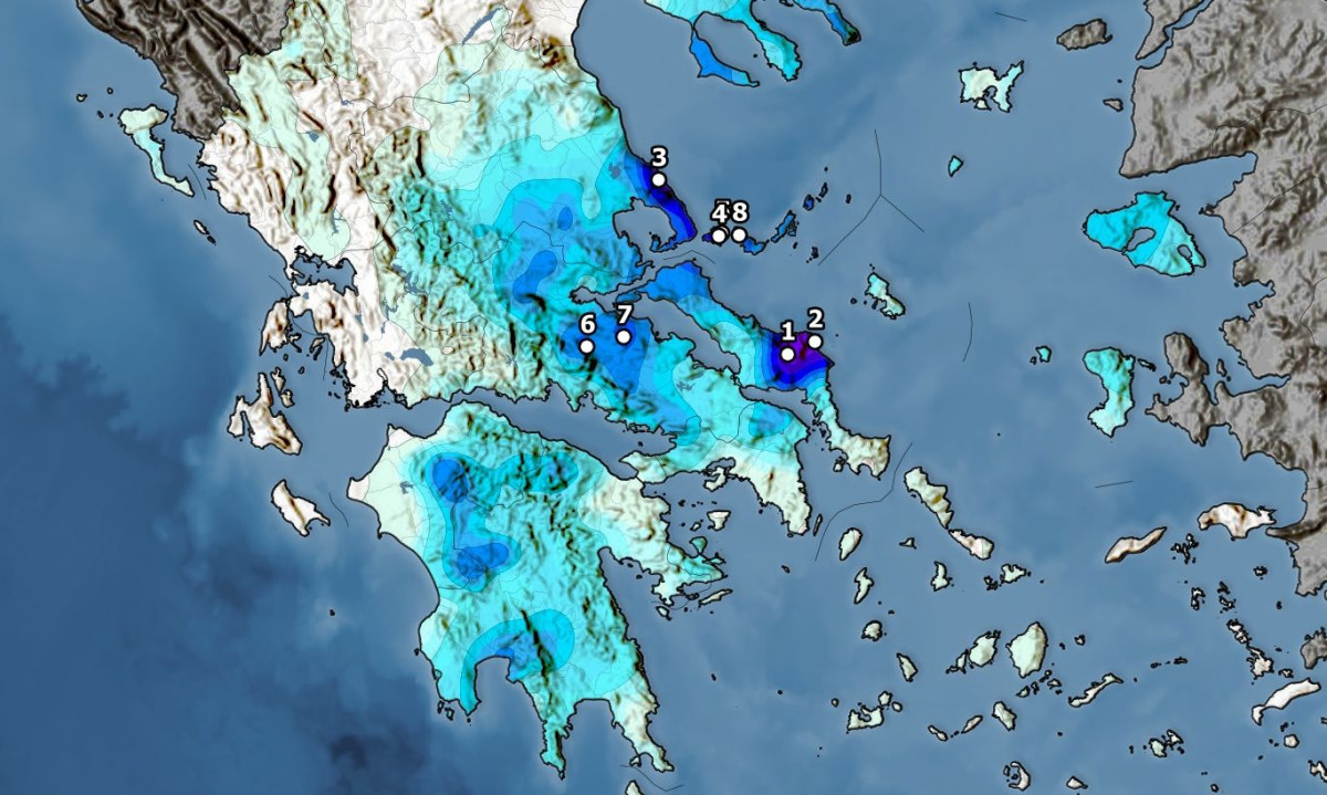 Καιρός: Πού έπεσαν τα μεγαλύτερα ύψη βροχής την Πρωτομαγιά - Στα 55 ...
