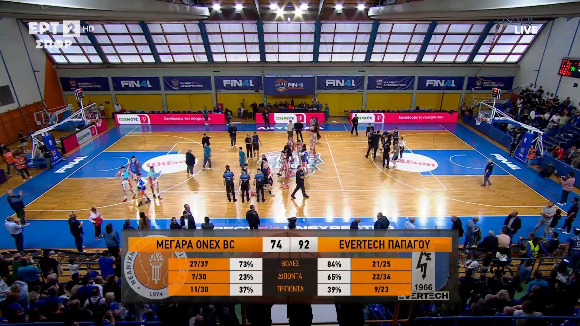 Μεγαρίδα - Παπάγου 74-90 | Highlights