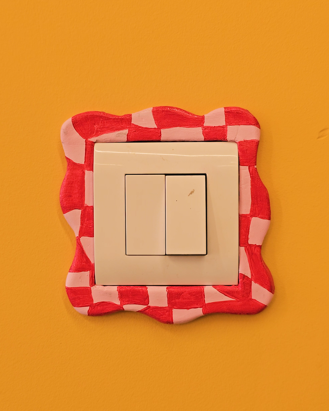 Upgrade your light switch with this clay cover