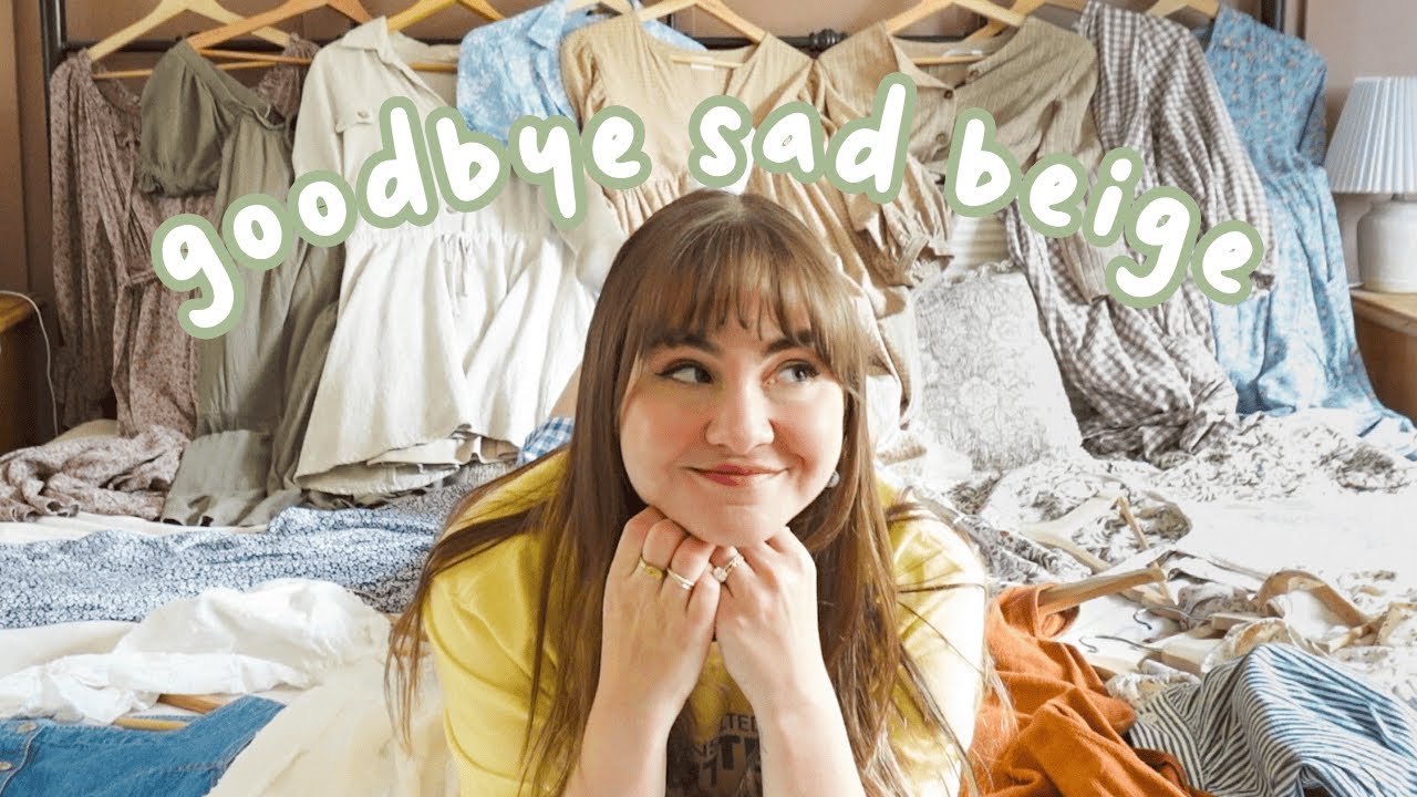 Closet cleanout bc I'm tired of being a sad beige mom