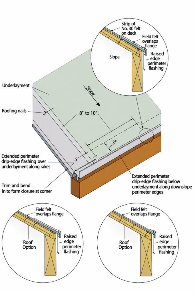 Roof flashing done right
