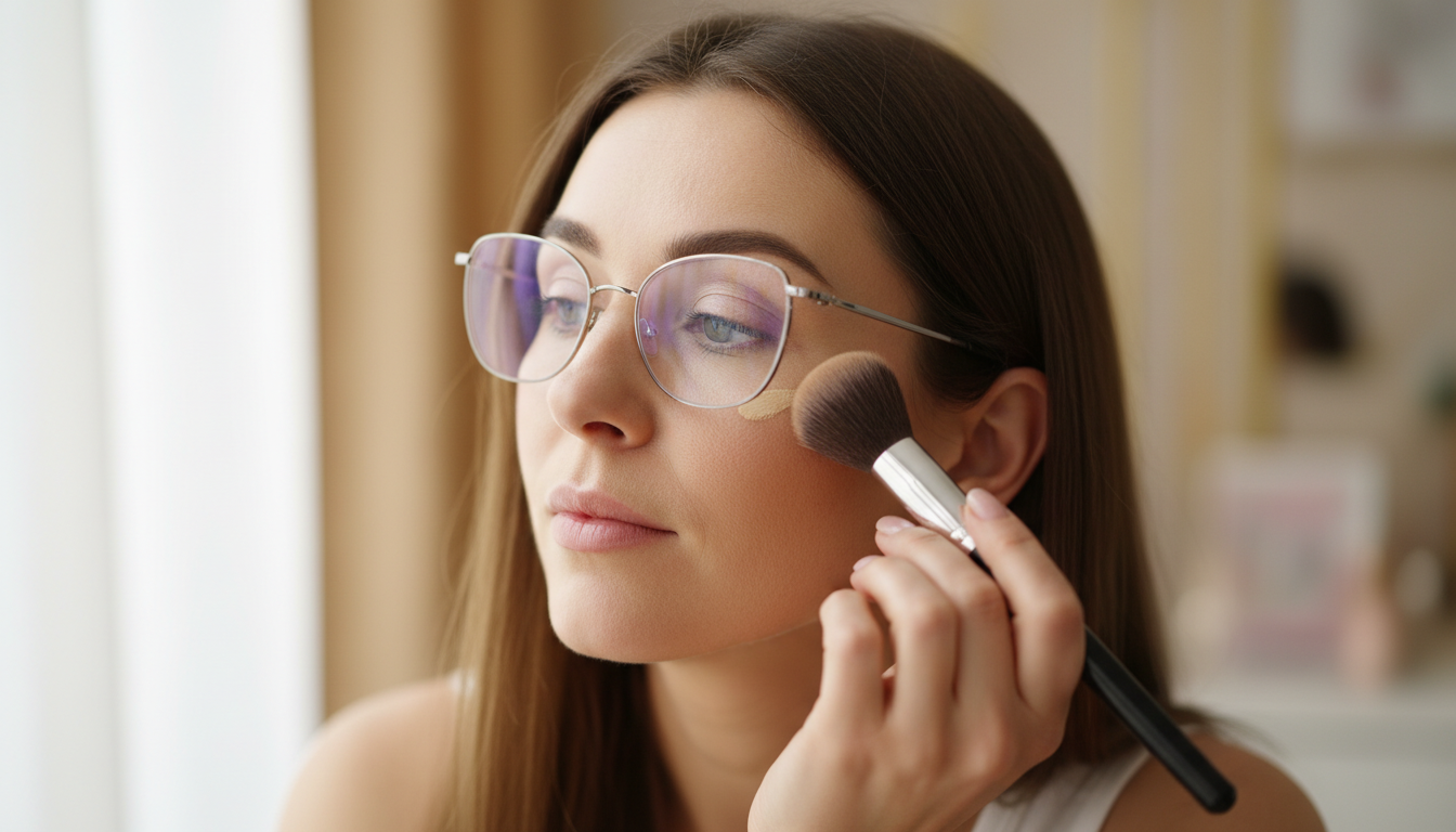 8 genius makeup tips for women who wear glasses