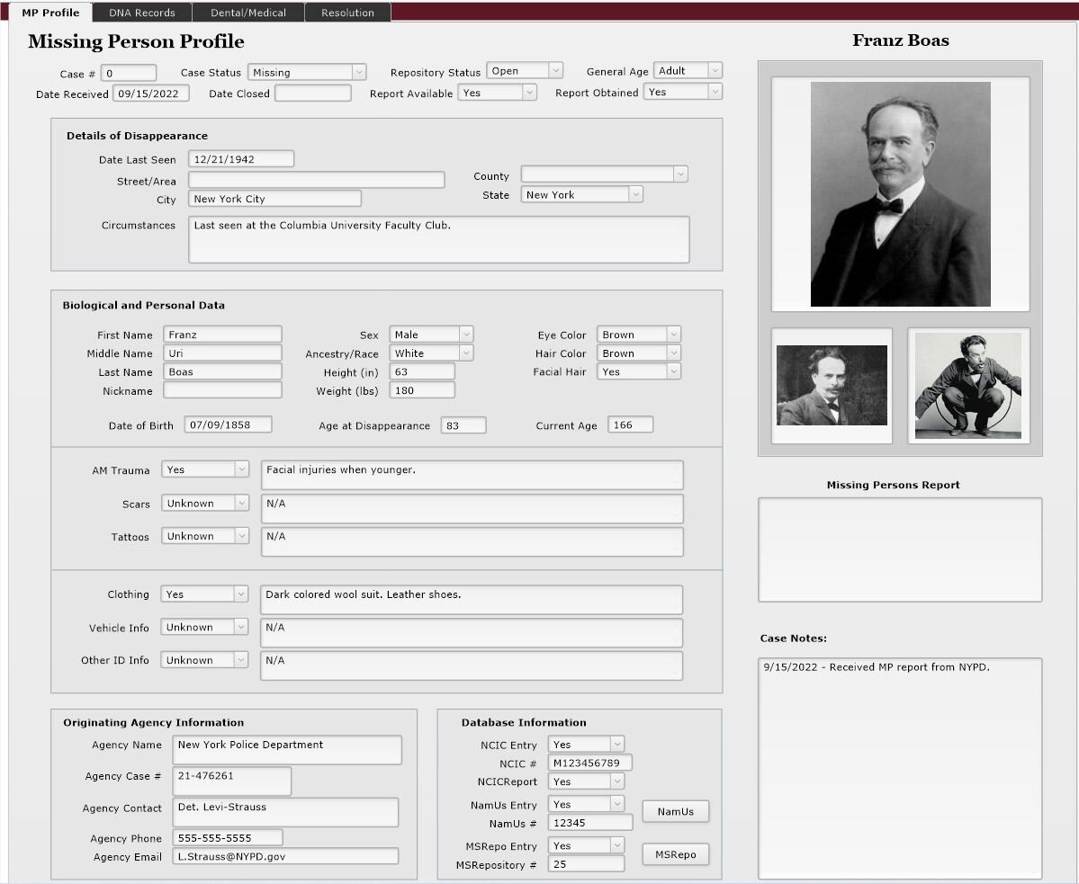 Inside the Mississippi database making sure names are not forgotten