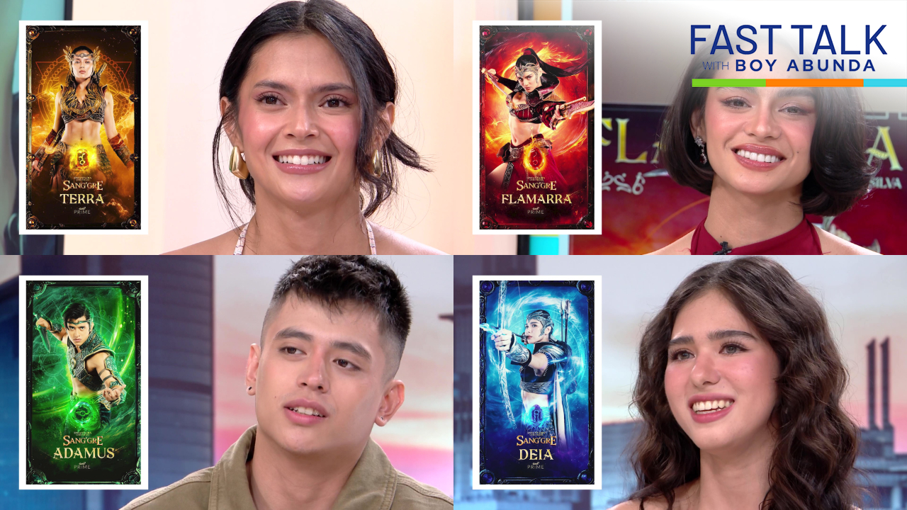 Fast Talk with Boy Abunda: 'Sang'gre' cast, namaalam sa kanilang mga ...