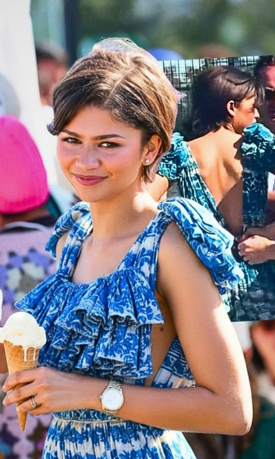 Zendaya's dress malfunction 🚨