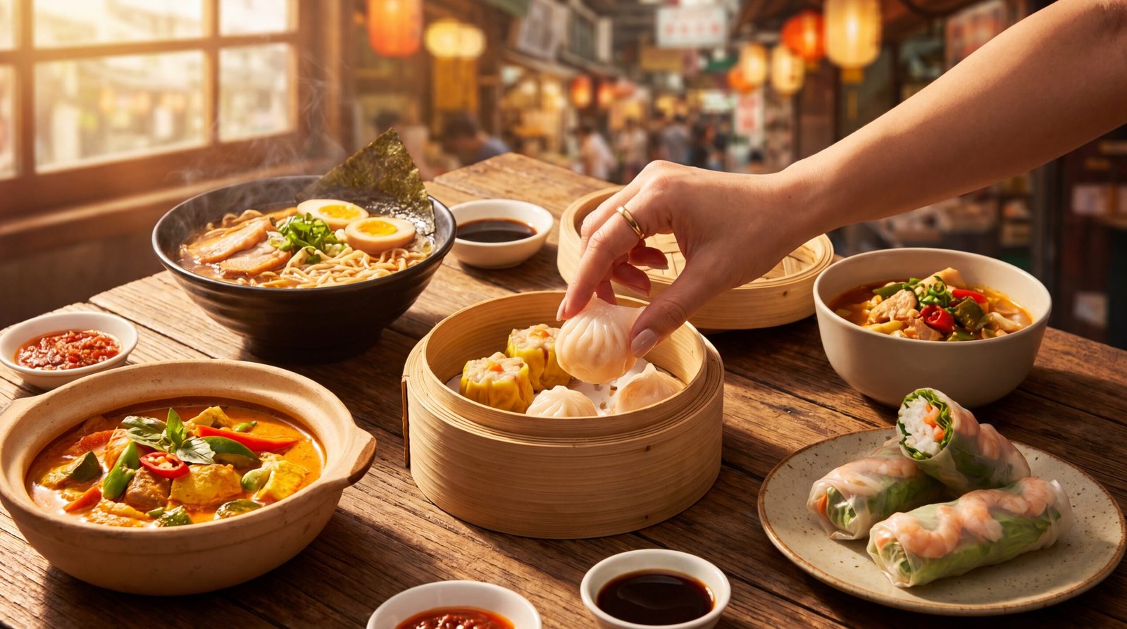 An epic culinary journey through Asia’s best food havens