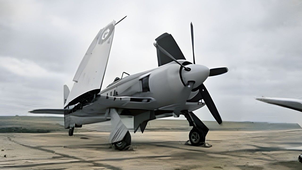 The propeller plane that shot down a jet fighter