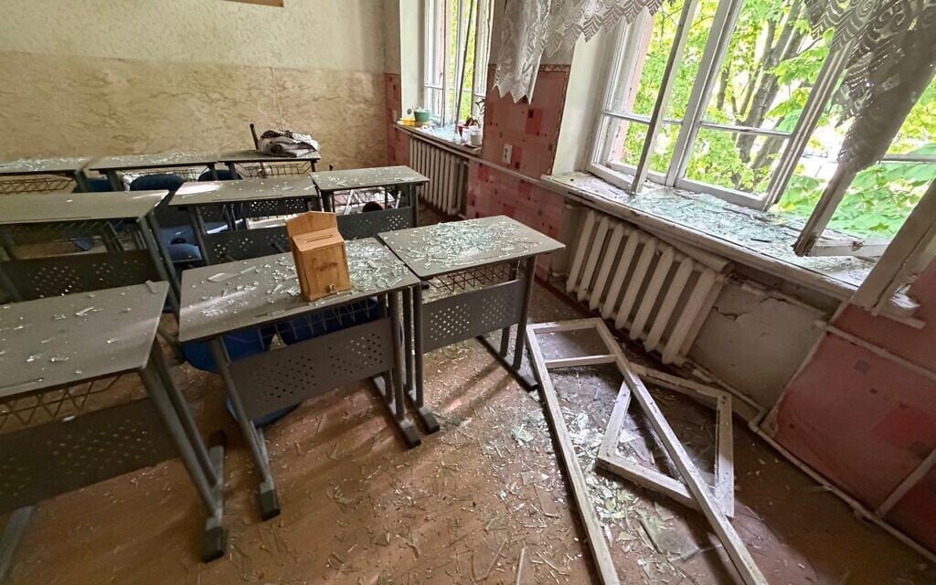 Russian drone strike destroys Odesa Jewish school, damages orphanage