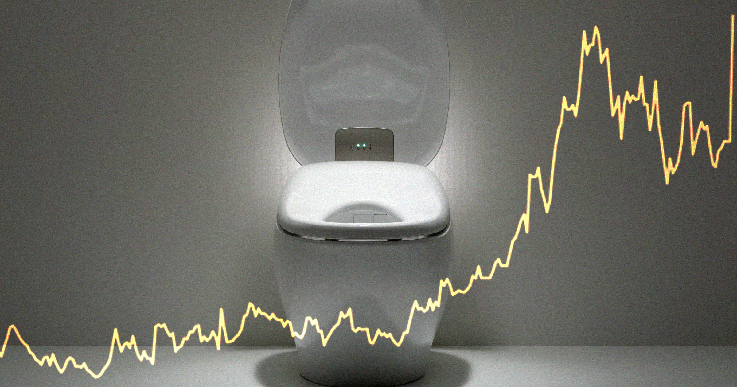 Toilet maker spikes in value as it flushes money into AI
