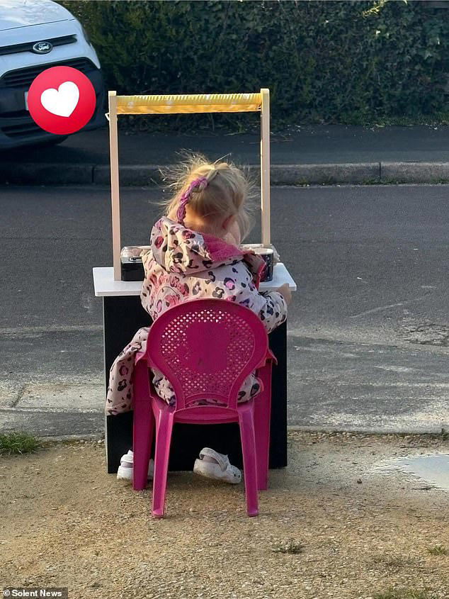 Girl, 4, gets new egg stall after birthday party ruined by balaclava ...