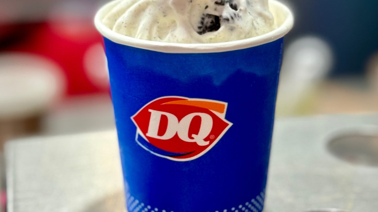 What is the elusive Dairy Queen 'cake in a cup'?