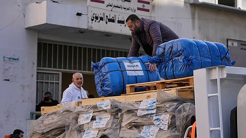 Iran war impact on shipping affecting refugee aid with freight rates ...