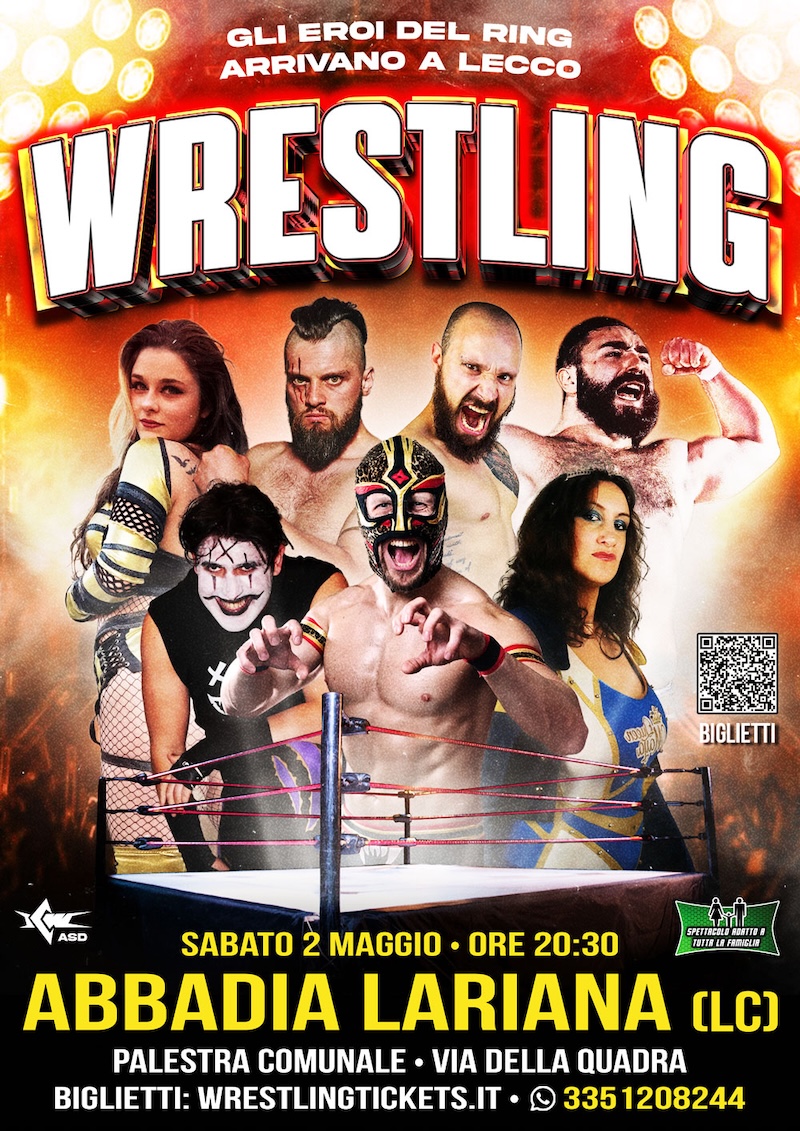 Ad Abbadia Lariana torna la Cruiserweight Cup di wrestling: il 2 maggio ...