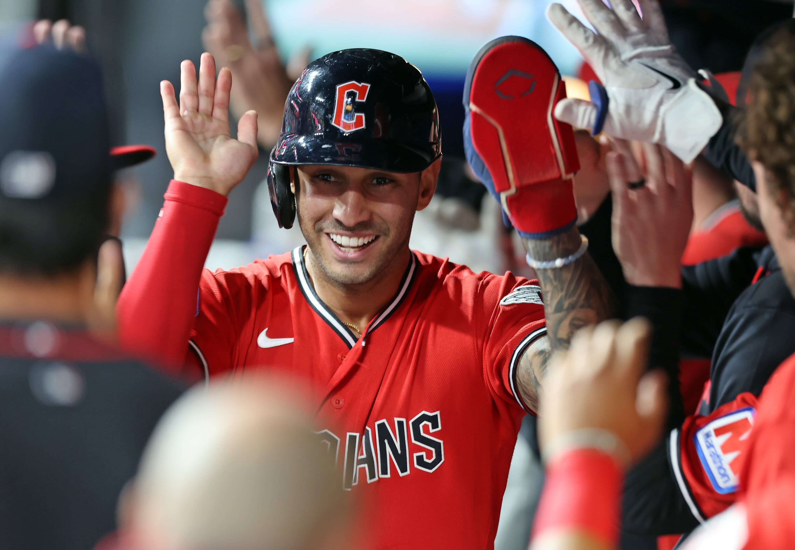 Guardians’ Brayan Rocchio has earned the right to stay at shortstop ...