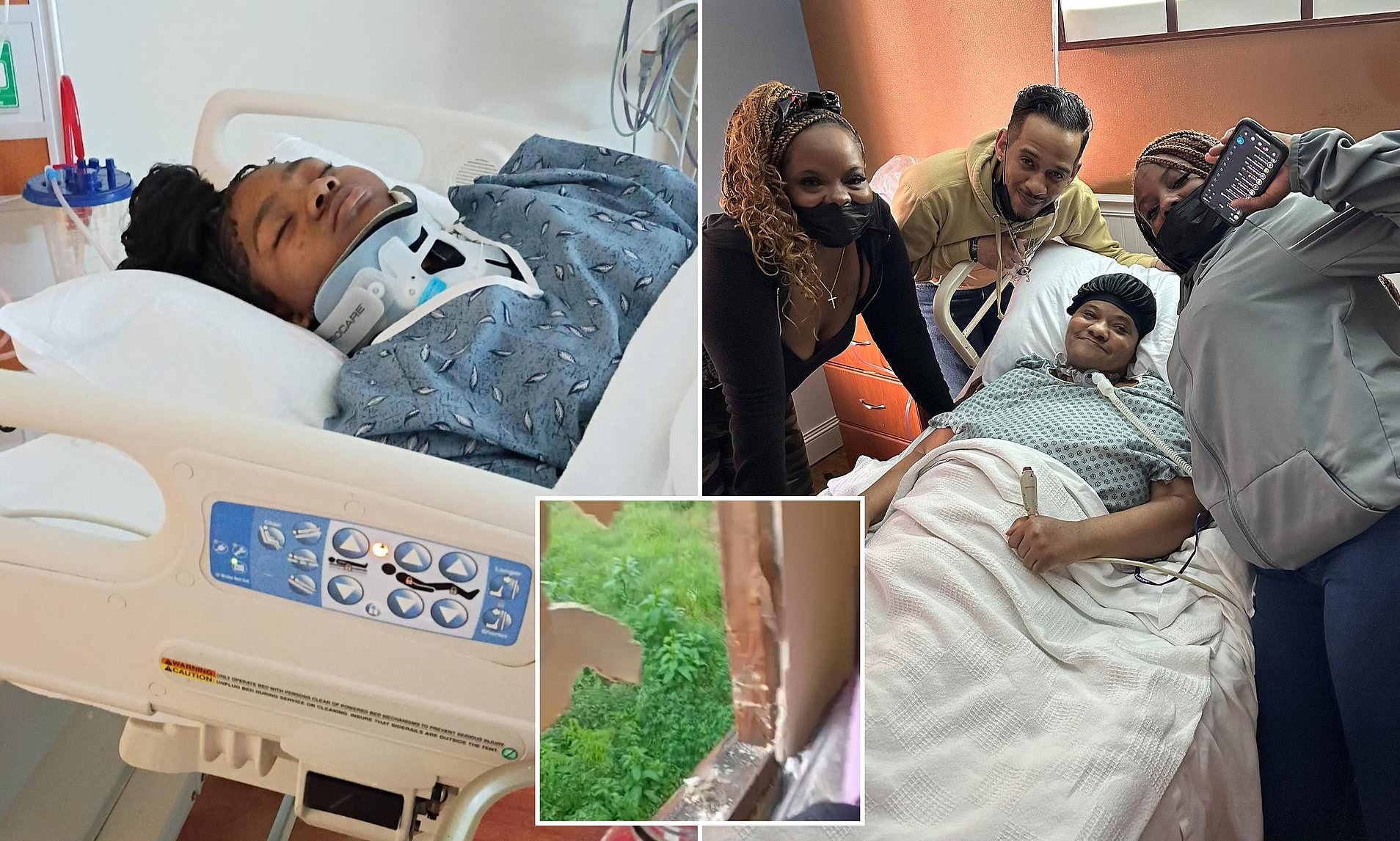 Teenagers terribly injured after falling 30 feet to the ground in a ...