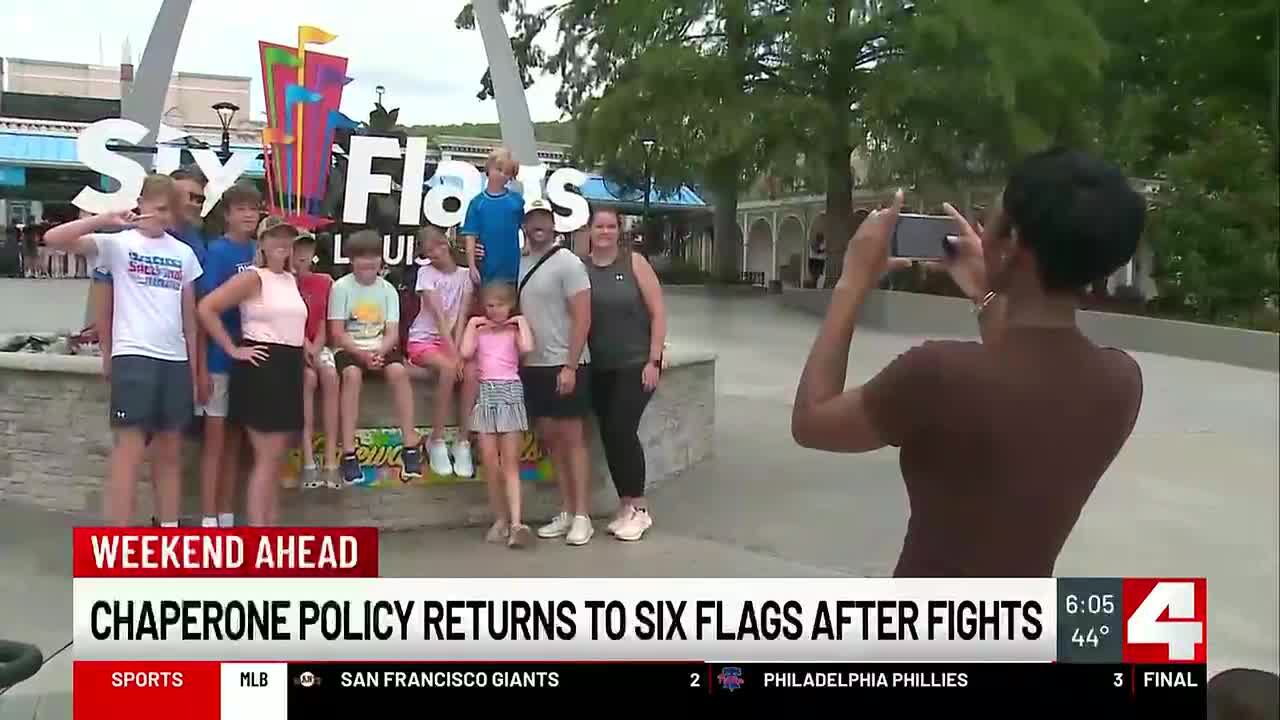 More officers expected to be on duty inside Six Flags St. Louis this ...