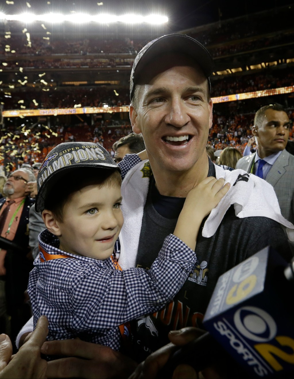 Peyton Manning’s son Marshall wows in new video: ‘We can’t control the ...