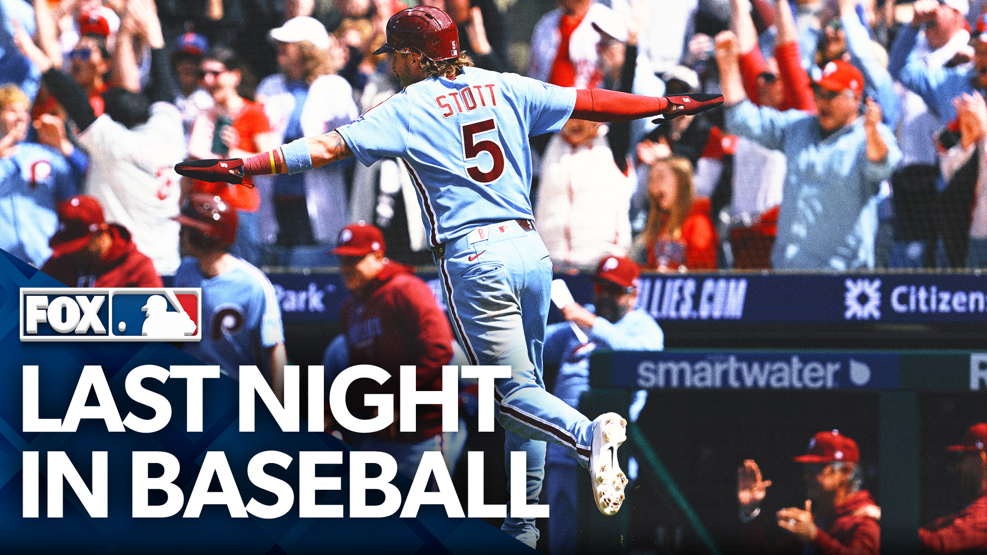 Last night in baseball: Phillies walk off Giants twice in one day