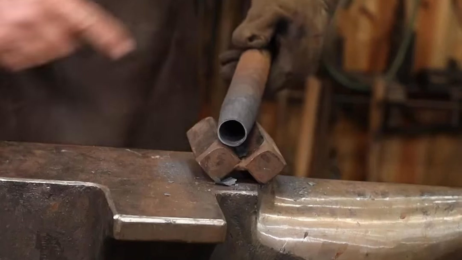Hand-forged shepherd’s axe completed
