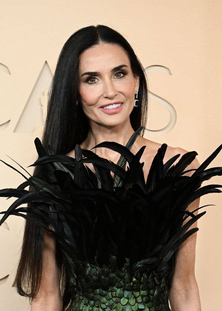 Demi Moore takes on the no pants trend with daring new look at 63