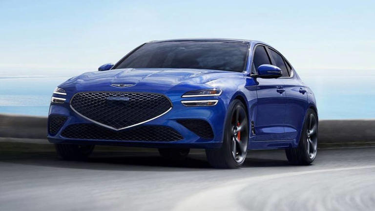 The 2026 Lexus IS 350 F Sport Handling AWD vs. 2026 Genesis G70 3.3T ...