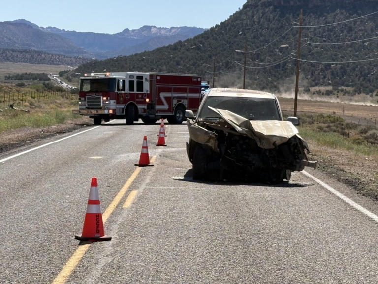 Serious crash on State Route 59 leaves one dead, one airlifted