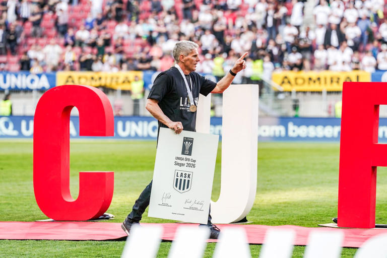 Mission double! Cupsieger LASK am "Flutlicht-Montag" gegen SK Rapid