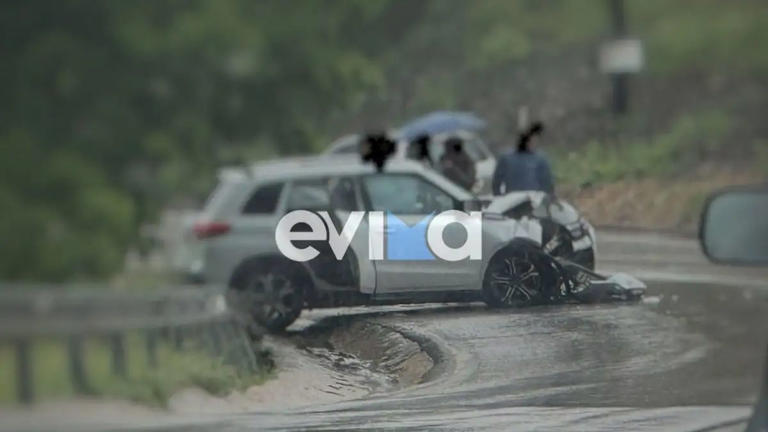 Σοβαρό τροχαίο στην Εύβοια: Αυτοκίνητο αναποδογύρισε και έπεσε σε ...