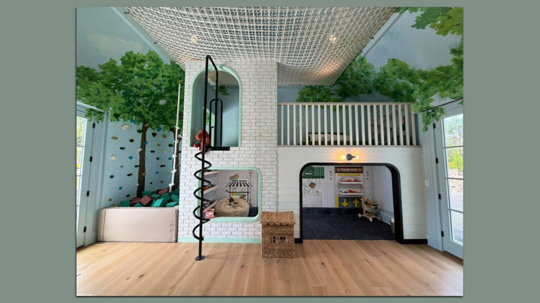 Playroom makeover: This was a storage closet
