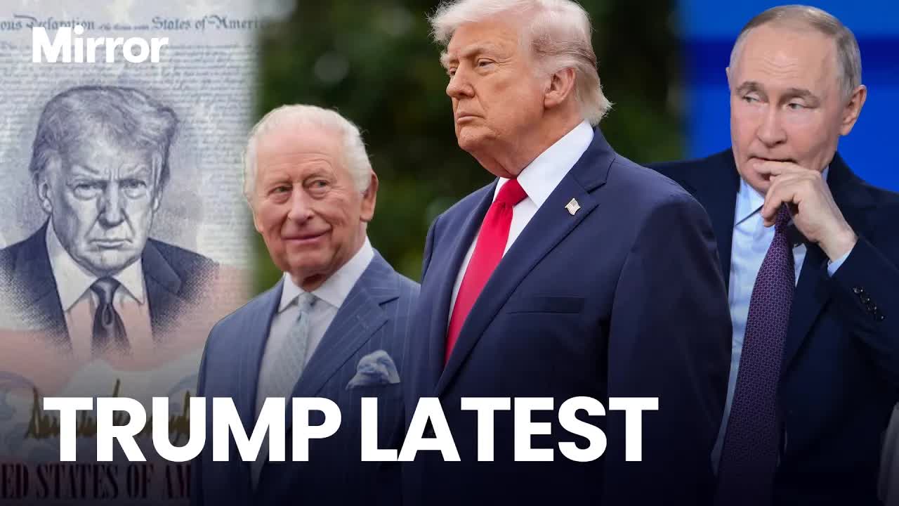 Putin phones Trump immediately after King Charles leaves Washington to ...