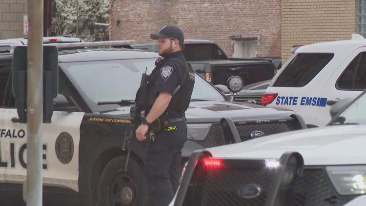 Police find no threat after gun call at downtown SUNY Erie campus