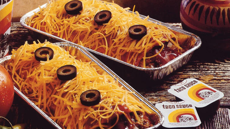 What the Taco Bell menu looked like in 1985